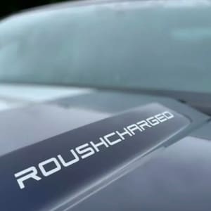 Custom Roush Charged Hood Scoop Vinyl Decal Stickers 2PC Set New Oracle ...