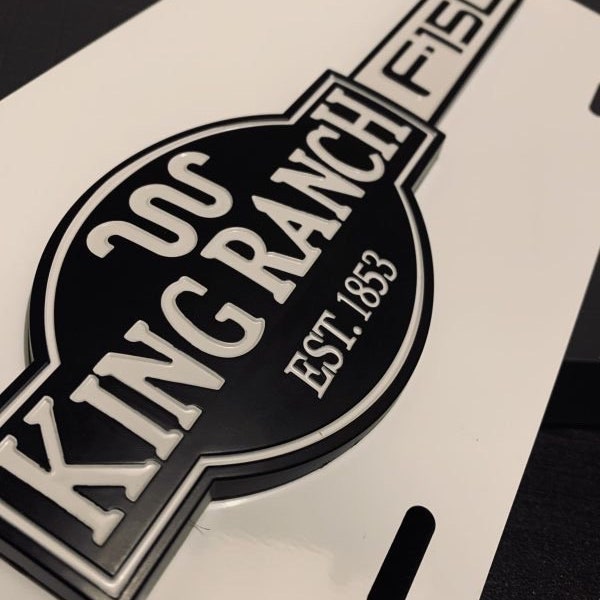 King Ranch License Plate - Etsy
