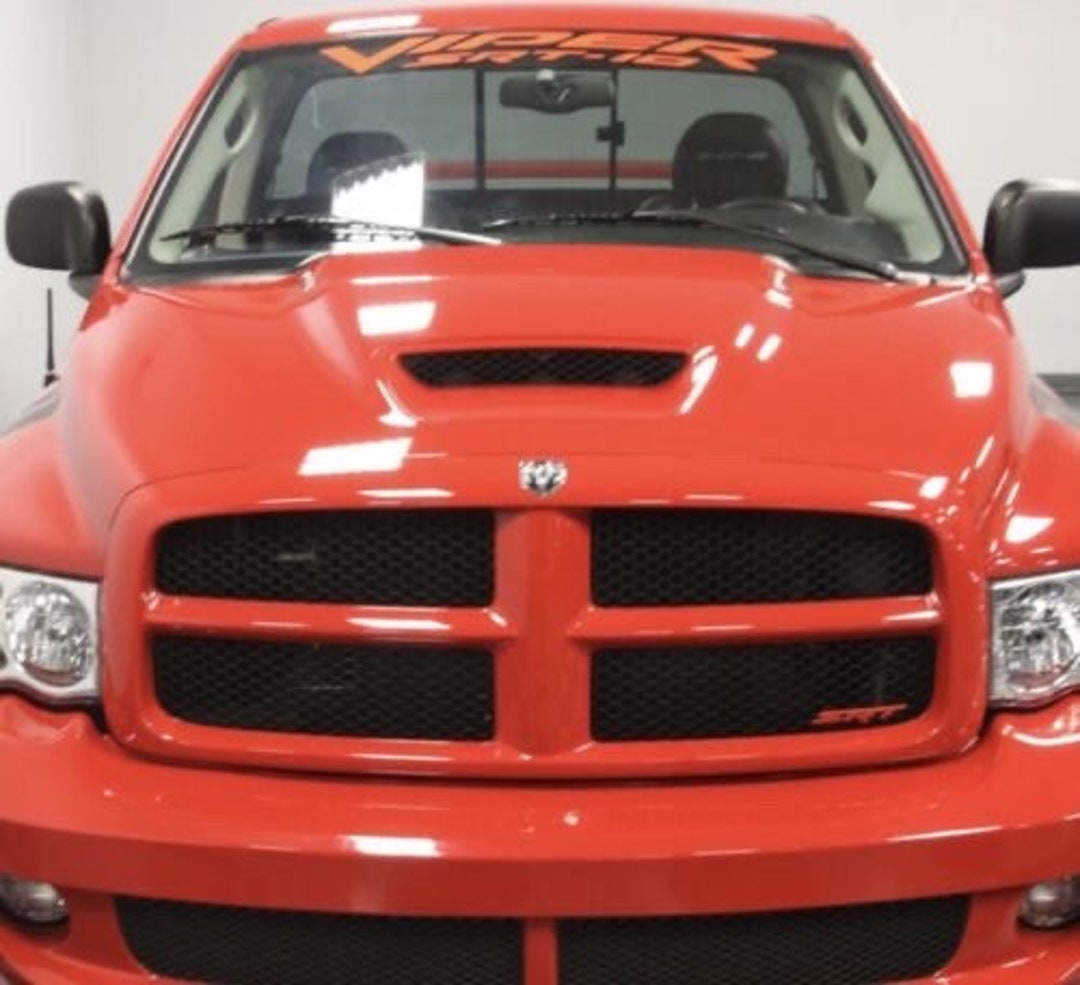 Custom Restored Viper SRT-10 Windshield Banner Decal Sticker - Etsy