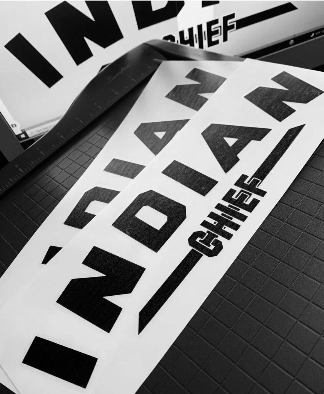 2022 Indian Chief Custom Fuel Tank Decal Stickers New 2PC Set Universal ...