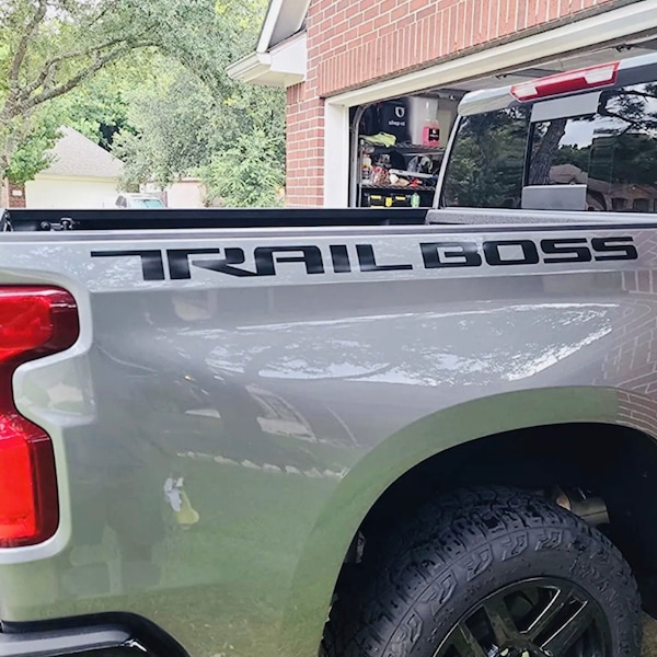 Chevy Trail Boss Decals - Etsy