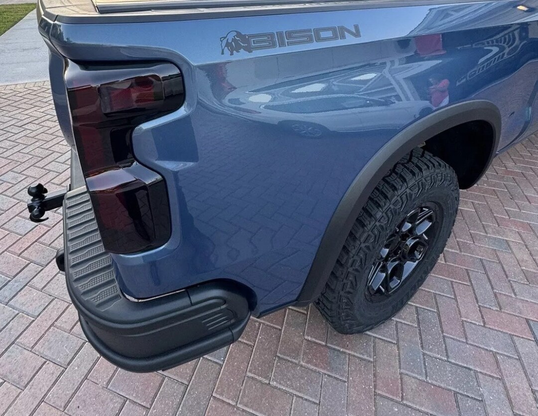 Custom Chevrolet Colorado ZR2 Bison Bedside Decals 2PC Set New Fits 4x4 ...