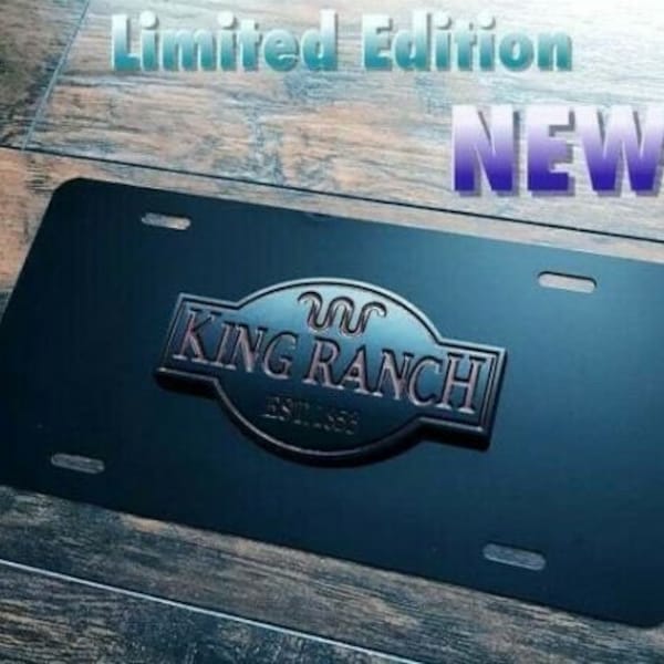 King Ranch License Plate - Etsy