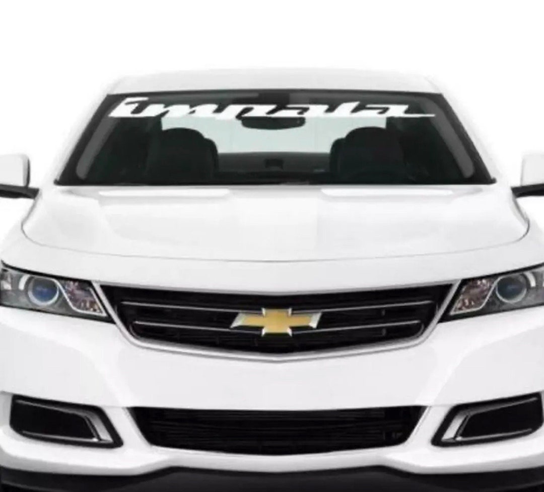 Chevrolet Impala Windshield Body Decal Sticker New Custom 1PC - Etsy