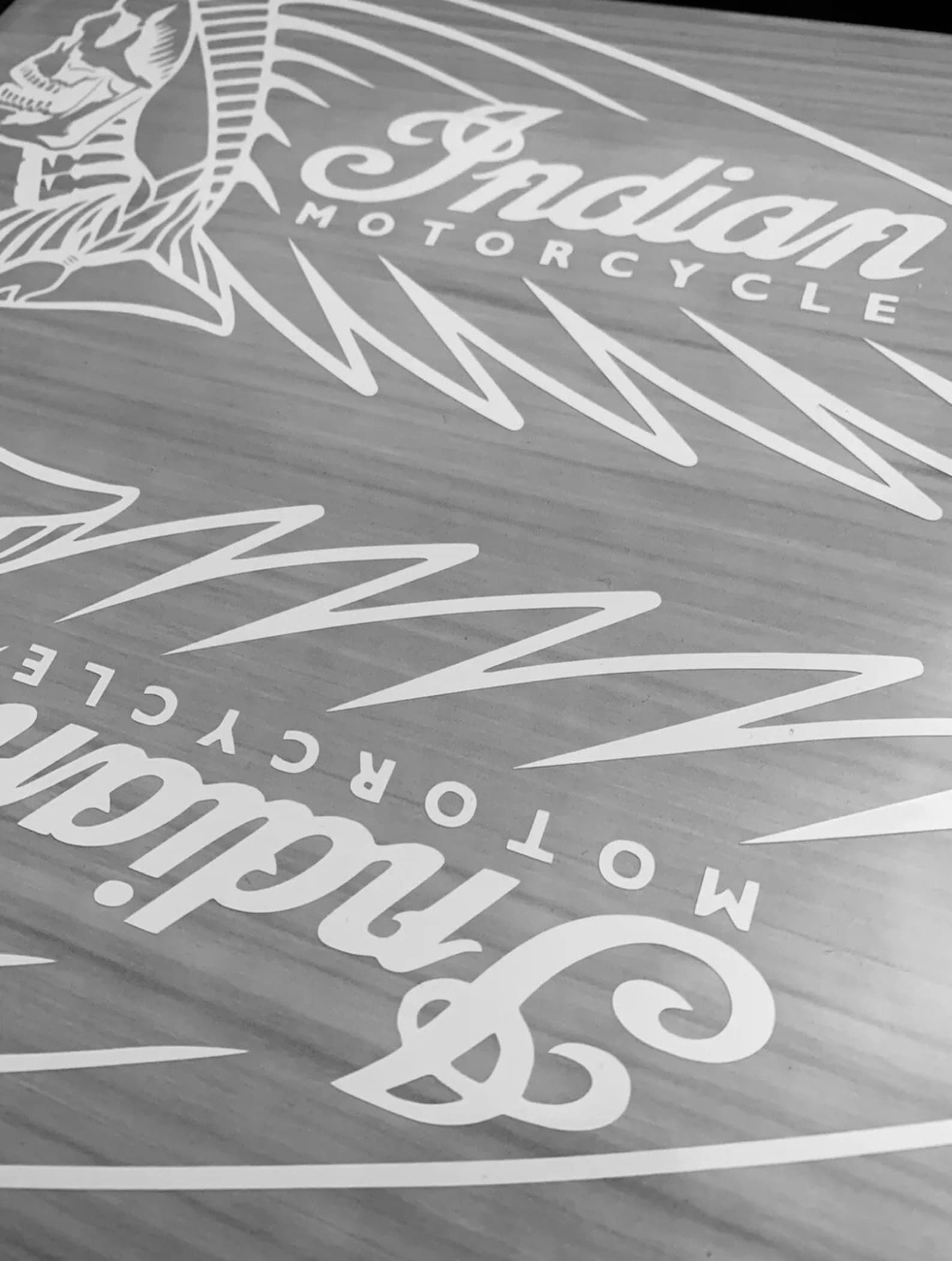 Custom Indian Motorcycle Gas Tank Decals 2PC Set New Handcrafted - Etsy