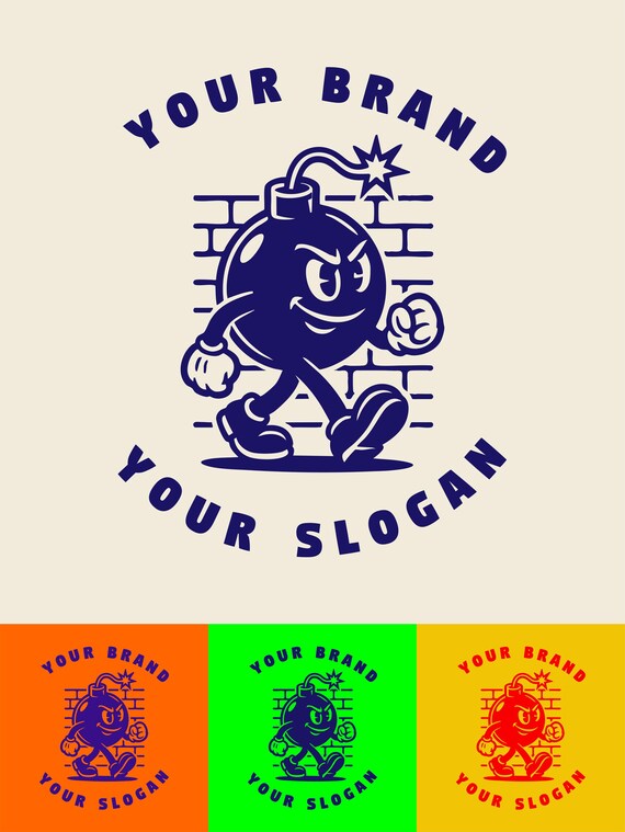 Bomb Logo Brand