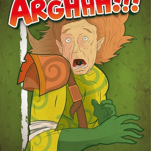 Blood Bowl Inspired 'pile On' Poster - Etsy