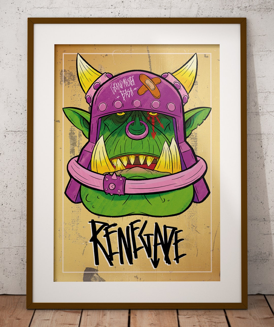 Blood Bowl Inspired 'renegade' Poster - Etsy