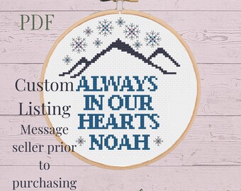 Miscarriage Cross Stitch Pattern | Etsy