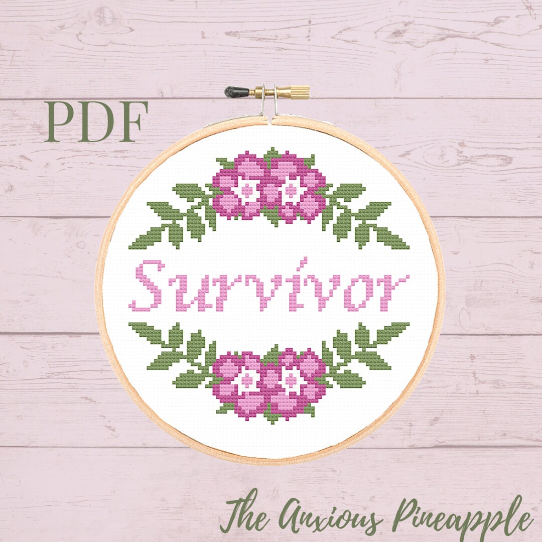 Survivor Cross Stitch PDF Pattern - Etsy