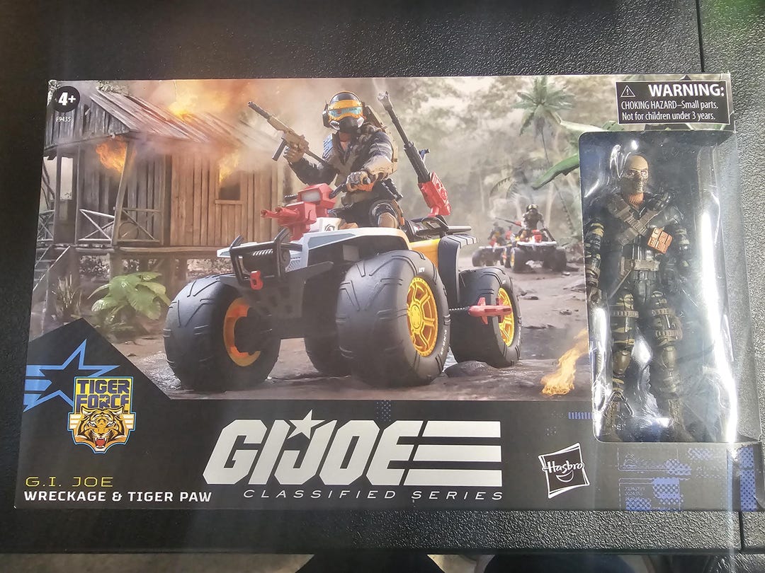 GI Joe Classified Tiger Force 6 Wreckage & Tiger Paw ATV Exclusive - Etsy
