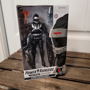 Power Ranger Lightning Collection in Space Phantom Ranger - Etsy
