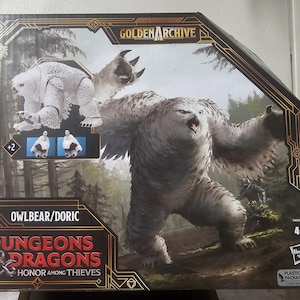 Doric the Owlbear Dungeons & Dragons Golden Archives NEW Honor Among ...