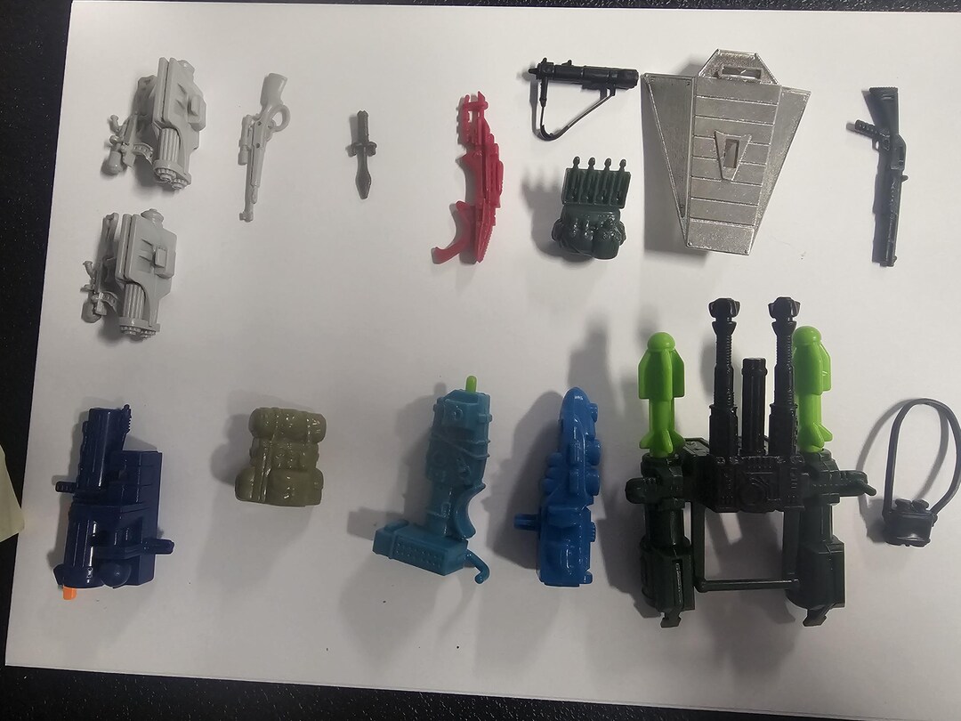 Gi Joe Lot of 17 Weapons and Accessories - Etsy