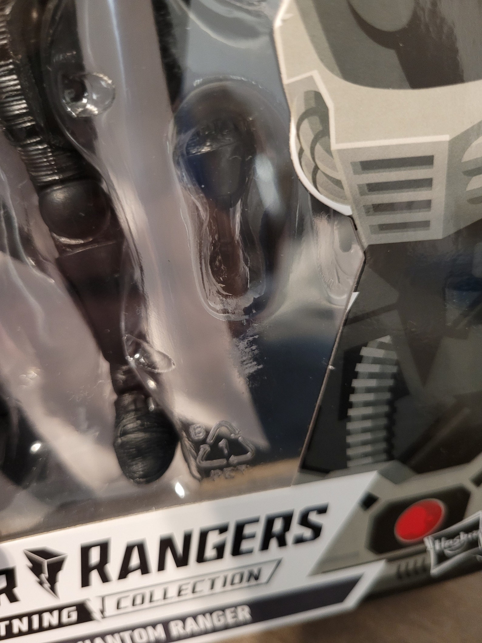 Power Ranger Lightning Collection in Space Phantom Ranger | Etsy