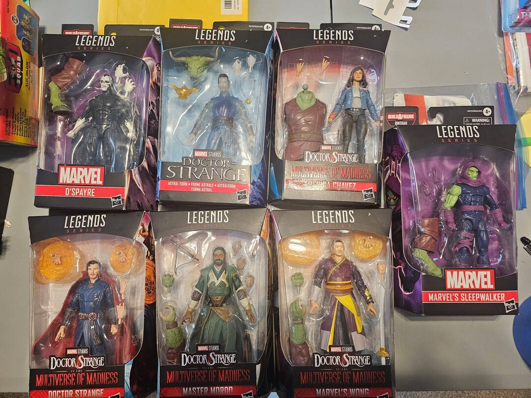 Marvel Legends Rintrah Complete BAF Set of 7 Doctor Strange MIB - Etsy