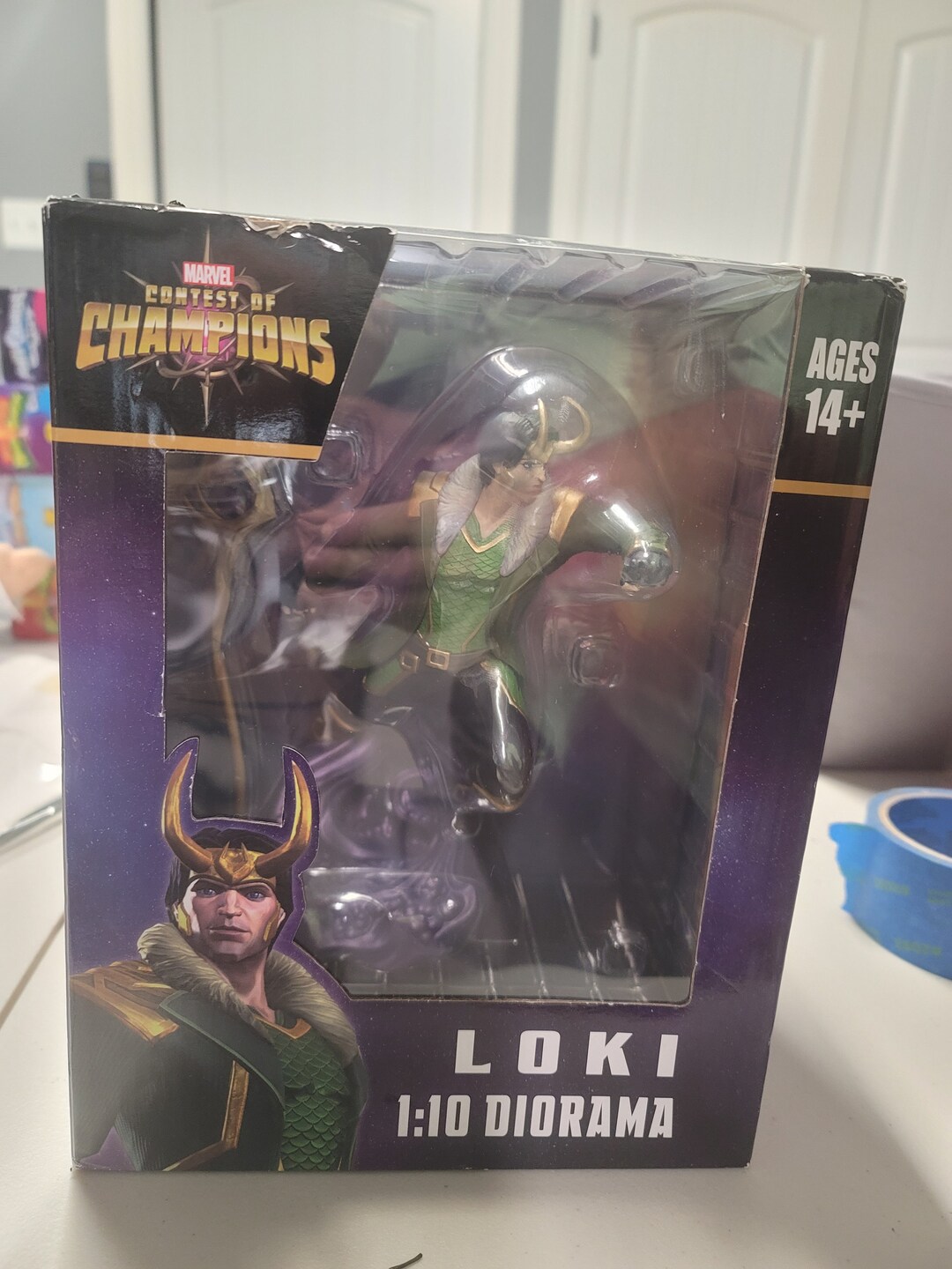 Marvel Gamerverse - Loki Contest of Champions 1:10 Diorama PCS - Brand ...