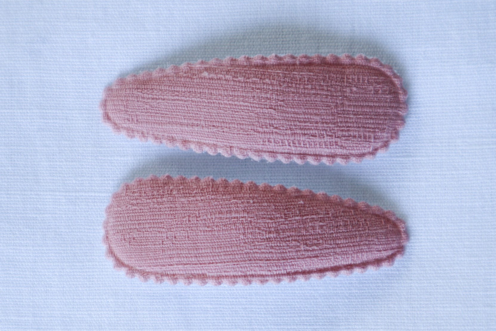 Textured Fabric Covered Snap Clips Girls Clips Baby Doll - Etsy