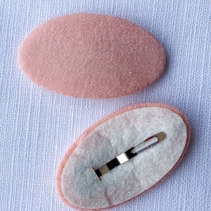 Textured Fabric Covered Snap Clips Girls Clips Baby Doll - Etsy