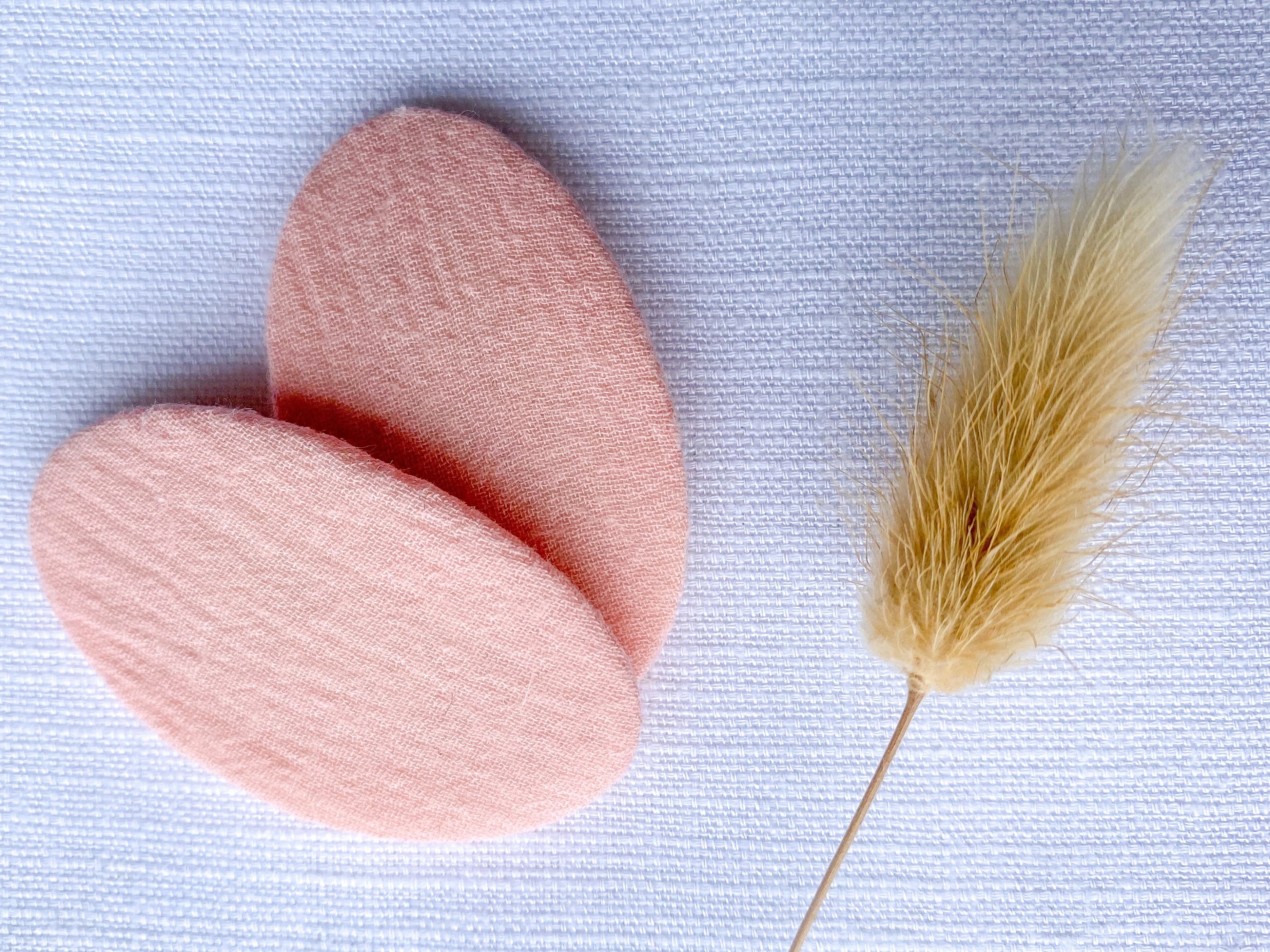 Textured Fabric Covered Snap Clips Girls Clips Baby Doll - Etsy