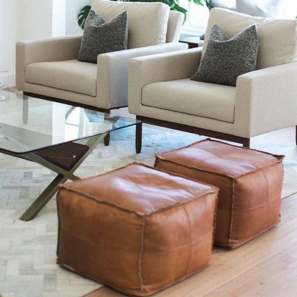 Moroccan Poufs - Etsy