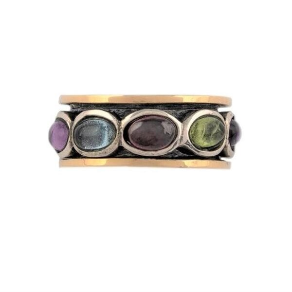 Semi Precious Stone Ring - Etsy