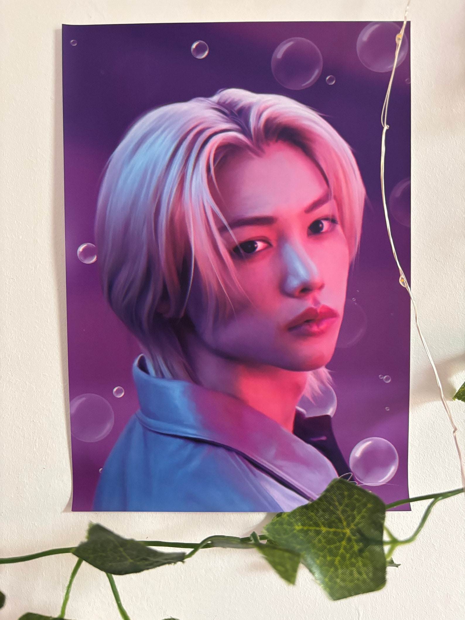 Stray Kids Bubble Felix Art Print Gift for Stays - Etsy Canada