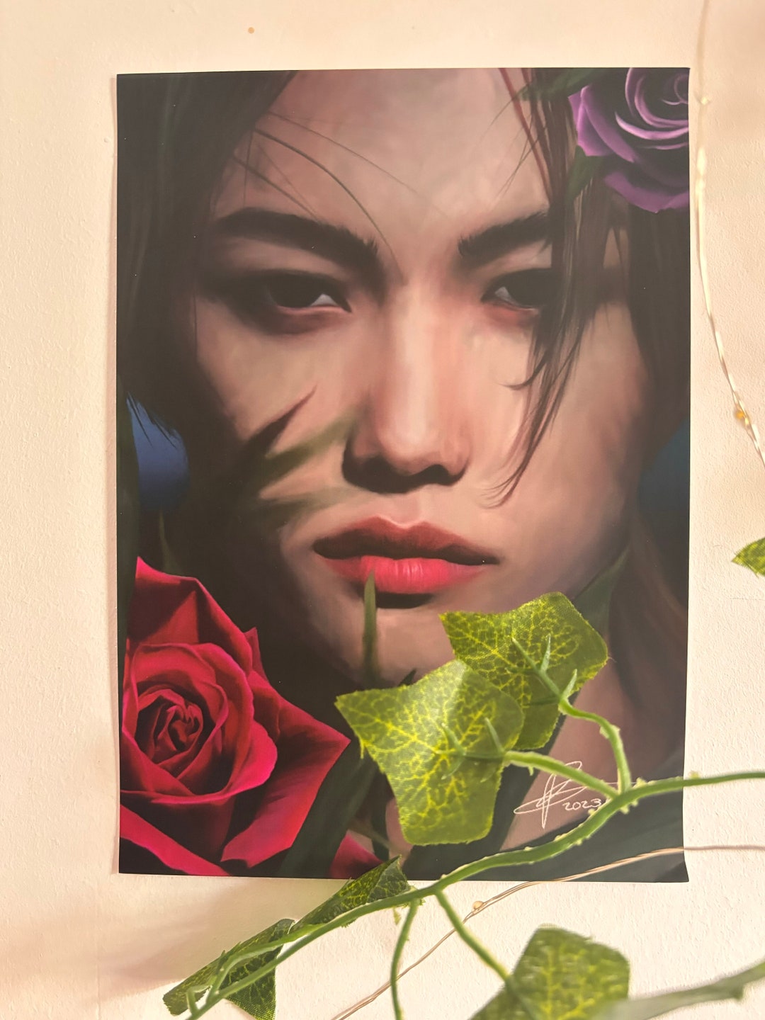 Stray Kids Flower Felix Art Print Gift for Stays - Etsy