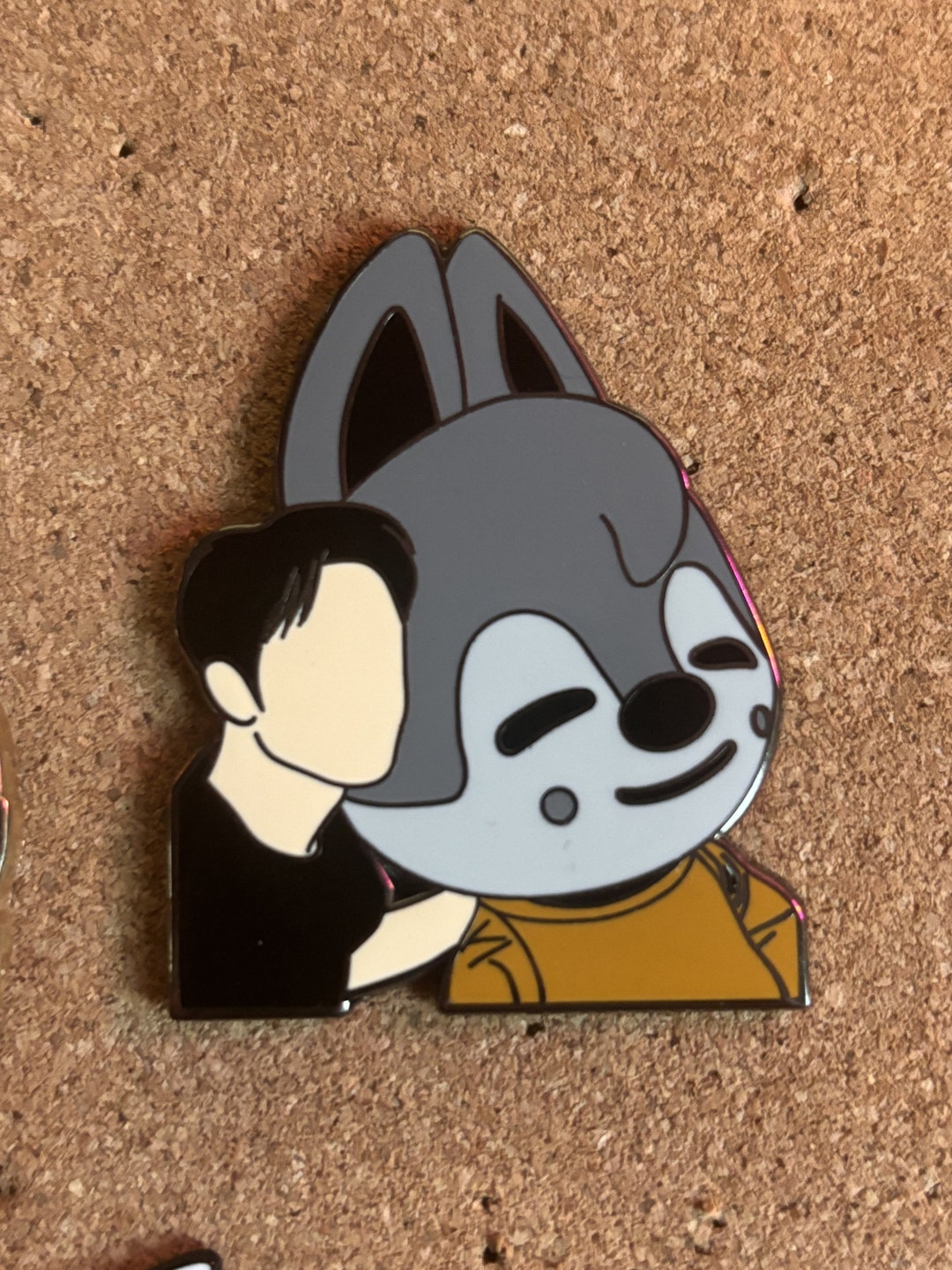 ENAMEL PIN | Stray Kids Bangchan & Wolfchan Enamel Pin Gift for Stays - Etsy