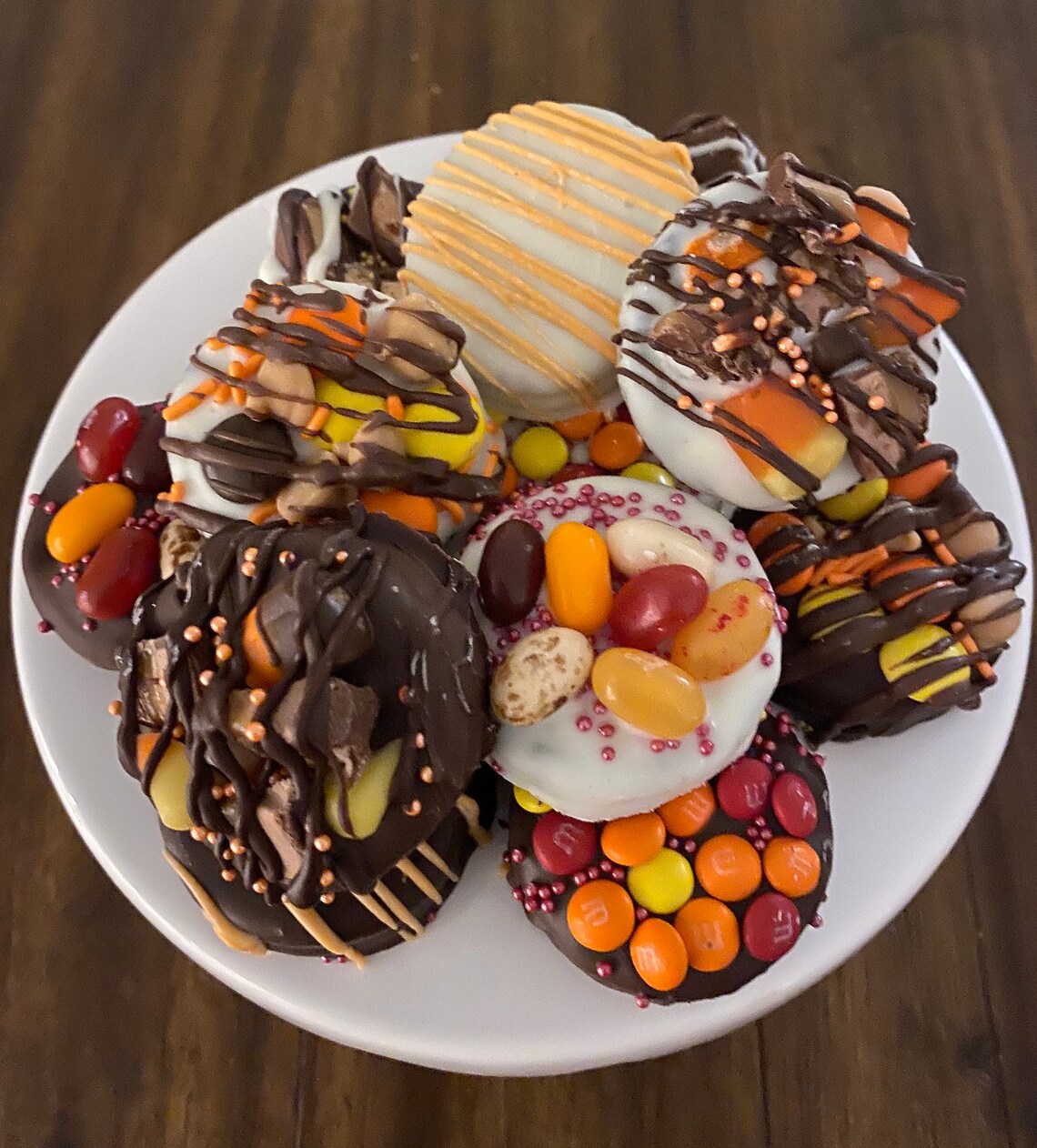 Fall and Thanksgiving Chocolate Covered Oreos - Etsy