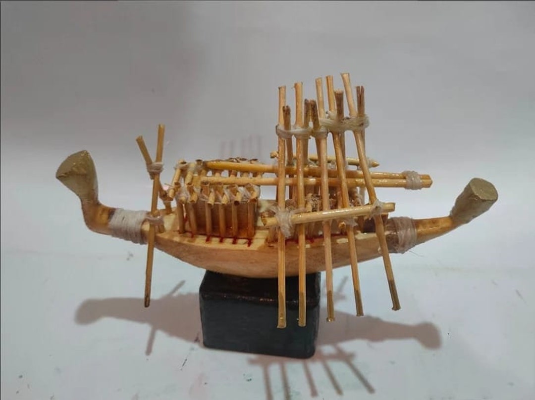 The Unique and Rare Boat of King Khufu (the Boat of the Sun) Wooden ...
