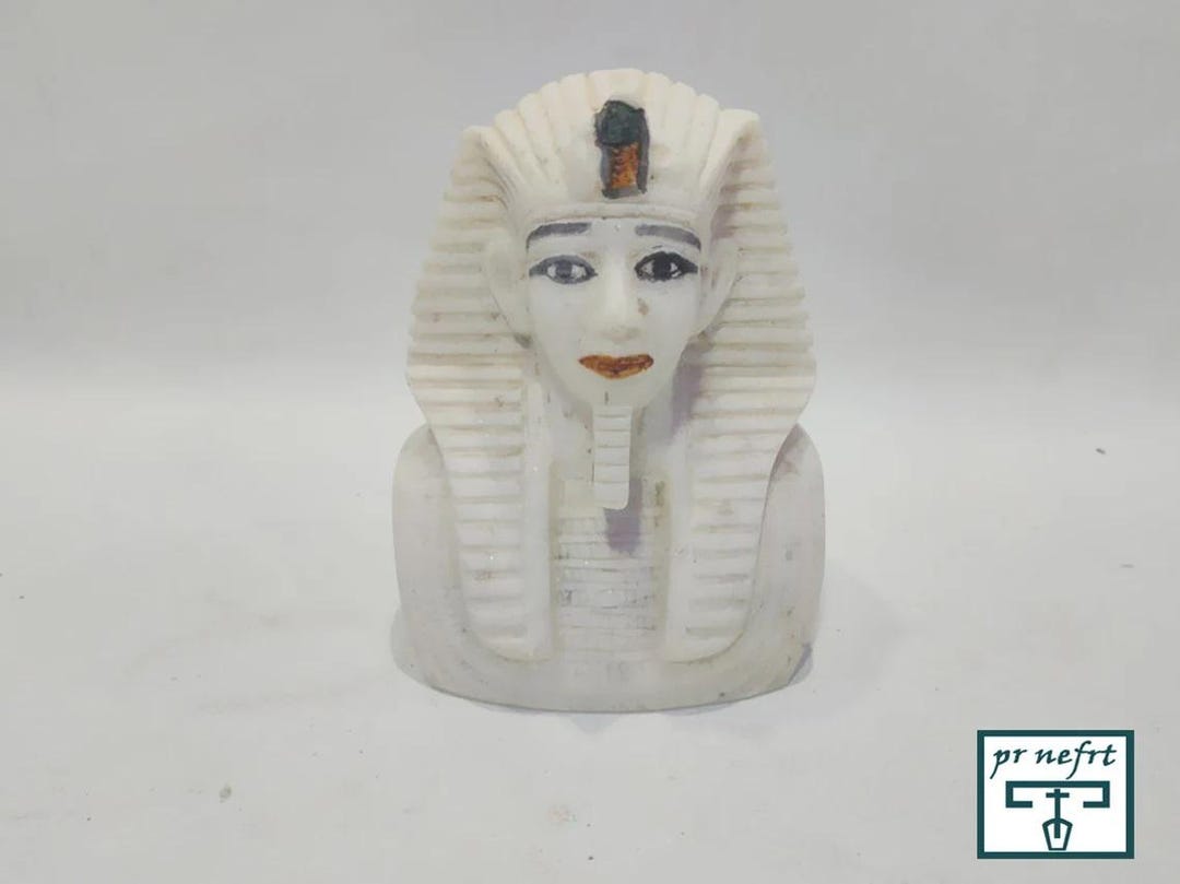 Tutankhamun. A Unique and Rare Model of King Tutankhamun's Head ...