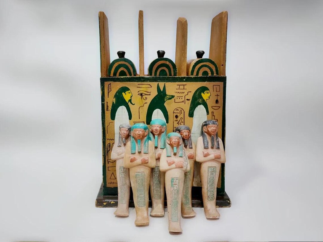 Shabti Box. Ancient Egyptian Shabti Box. Shabti. Shabti Tutankhamunis ...