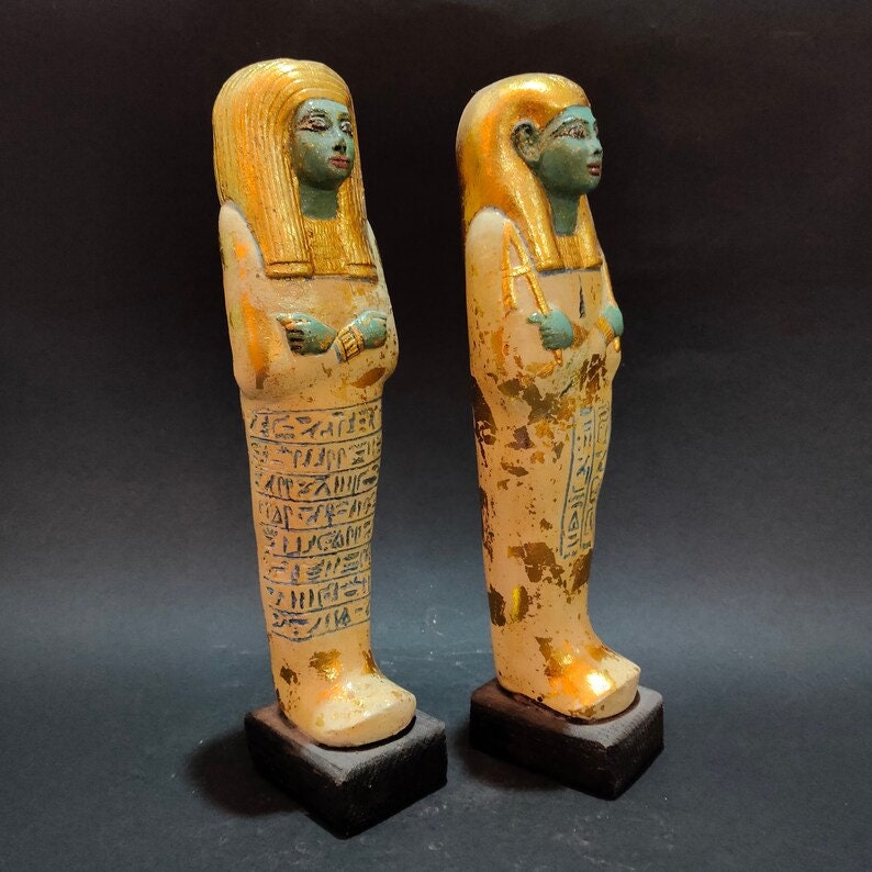 Ancient Egyptian Funeral Masterpiece Shabti (ushabti) (made in Egypt ...