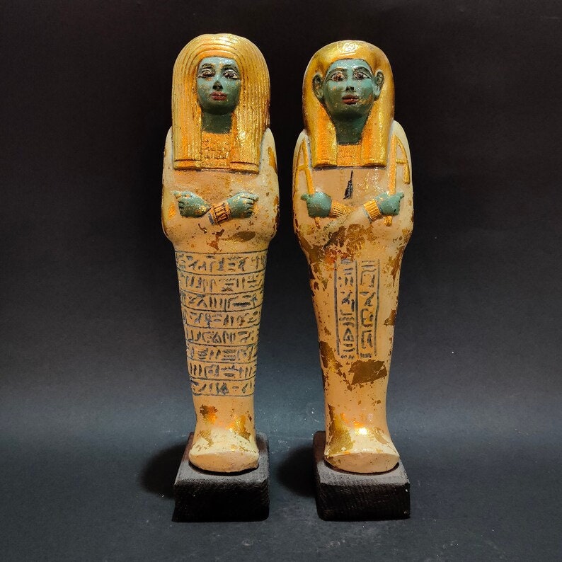 Ancient Egyptian Funeral Masterpiece Shabti (ushabti) (made in Egypt ...