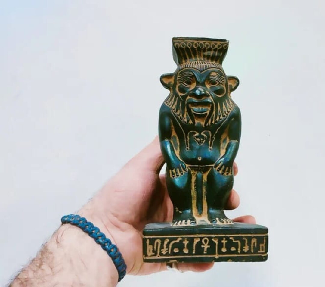 The God Bes Statue, Old Bes Statue. Brilliantly Made, Egypt , - Etsy