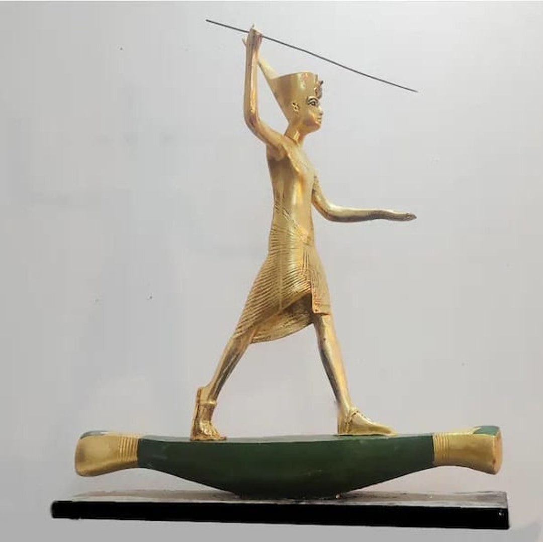 Statue of King Tutankhamun. One of the Most Important Statues of the ...