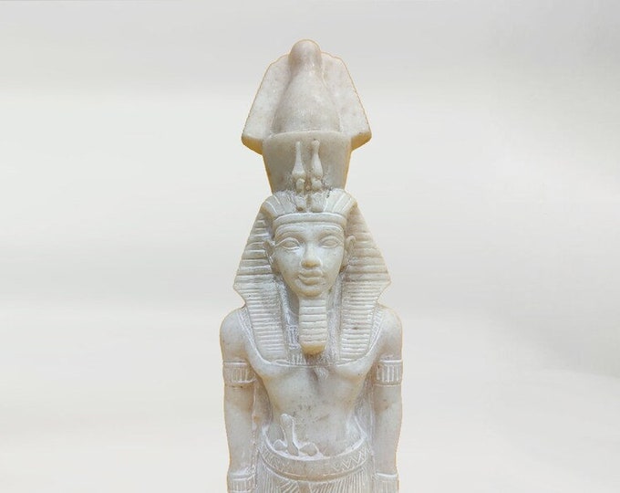 Statue of King Thutmose III. the Greatest Kings of Egypt. Rare 25 Inch ...