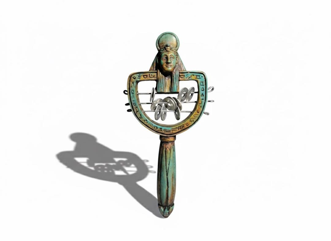 The Ancient Egyptian Sistrum Sistrum.the Sistrum of the Goddess Hathor ...