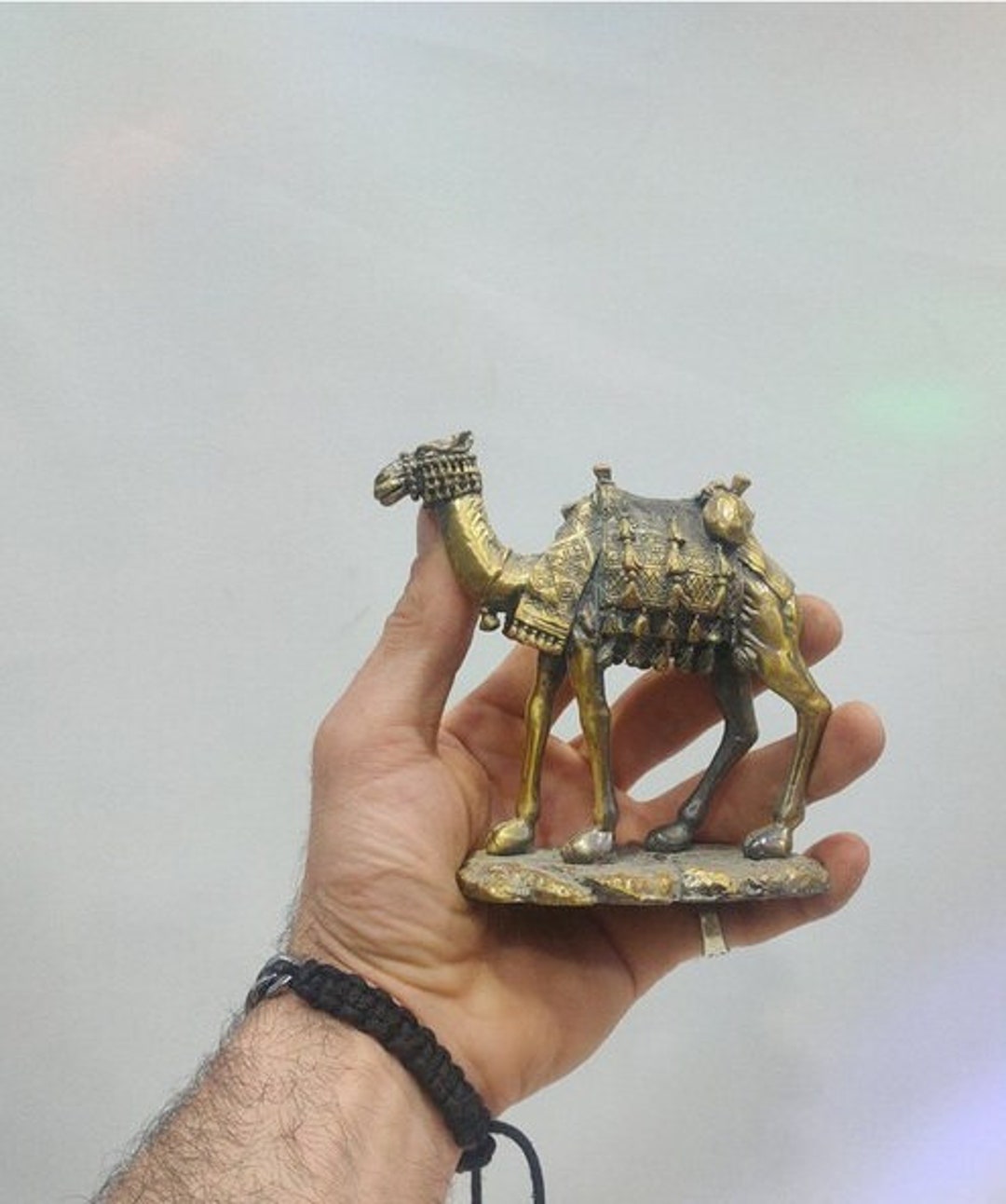 Egyptian Camel, Camel Pyramids of Giza. Copper Metal Made in Egypt. 5×4 ...