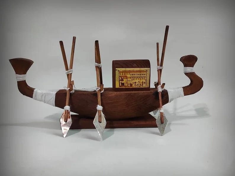 Sun Boat Khufu Boat is a Rare Piece Skillfully Handcrafted in Egypt - Etsy