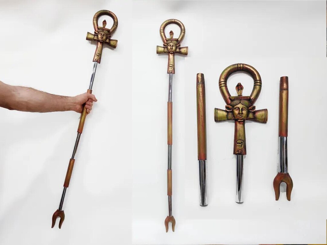 Ankh Scepter, Hathor. Rare Scepter. Hathor Scepter. Ankh. Egypt ...