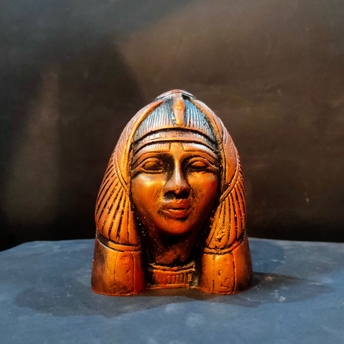 The Head of a Statue of the Beautiful Queen Cleopatra Was Made With ...