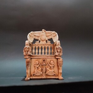 Unique Model Pharaonic Throne Chair Handcrafted in Egypt - Etsy