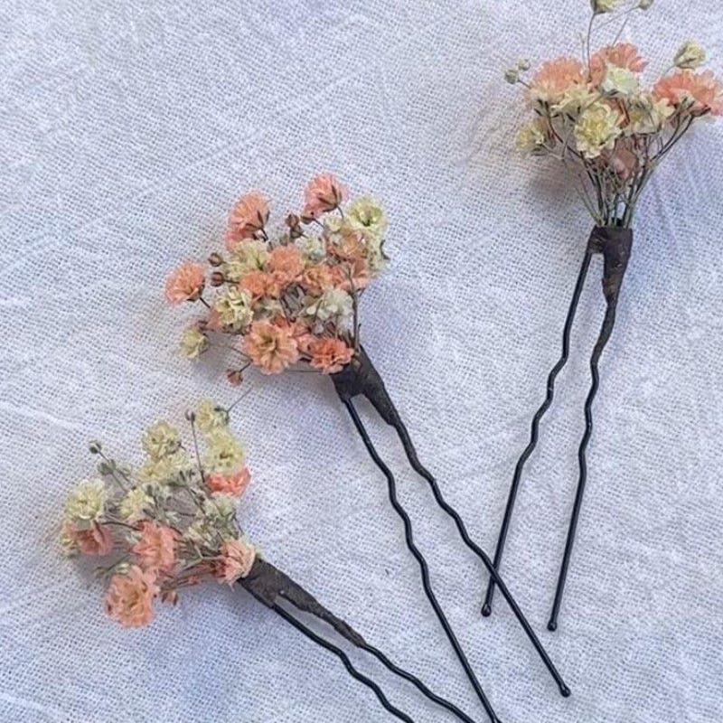 Crown Flower Hair Pin - Etsy