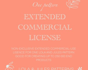 Extended Commercial License 1000 Units of One Bundle of Designs - Etsy