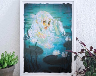 Nymph Fantasy Art | Etsy