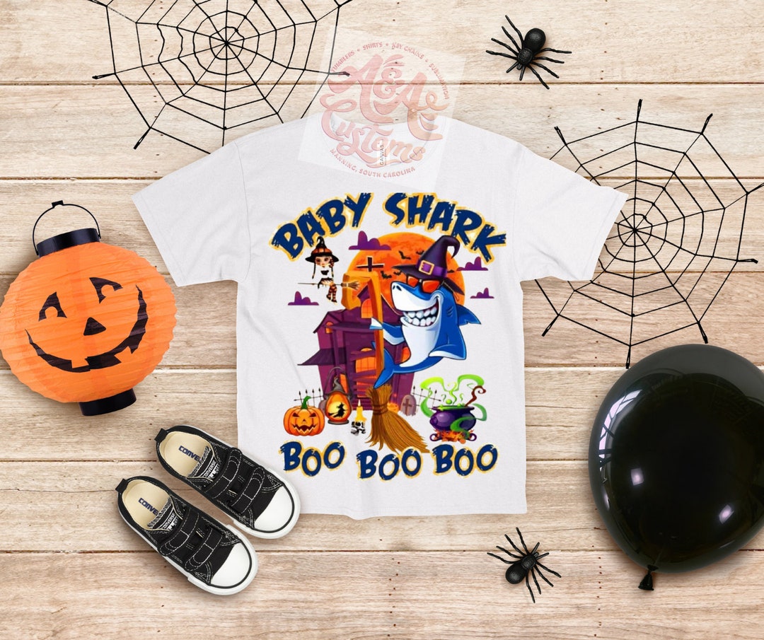 Baby Shark Boo Boo Boo - Etsy