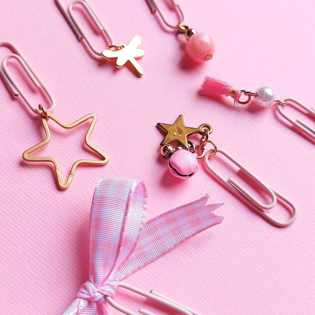 Paperclip Bookmarks Bookmark Bookmarks Paper Clip With - Etsy