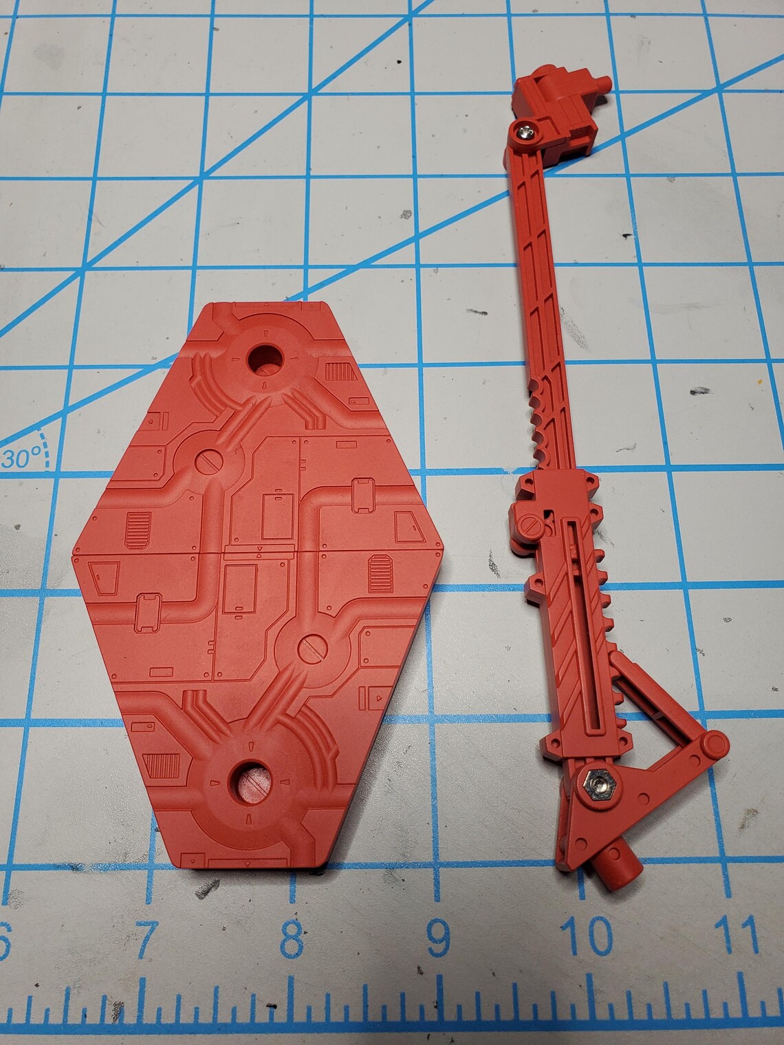 Gundam Astray Red Frame, Lowe Guele's Customize Mobile Suit MBF-P02KAI ...